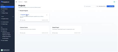 Test Suites Bespoken Documentation
