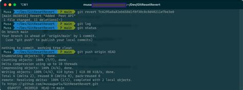 Git Revert Life Saver Of The False Committers Musa Ugurlu