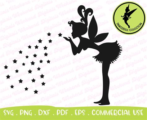 Tinkerbell Svg Tink Svg Tinkerbell Png Tinker Bell Svg Etsy