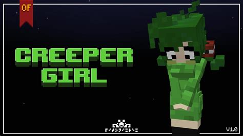 Minecraft Wallpaper Creeper Girl