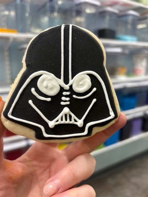 Darth Vader Cookie Hayley Cakes And Cookies Hayley Cakes And Cookies