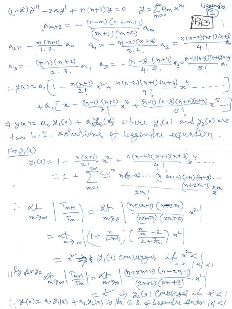Legendre Polynomial 1 8 Pdf