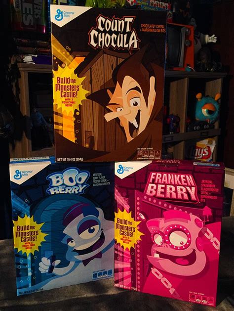 Monster Cereal Box Art For General Mills Artofit