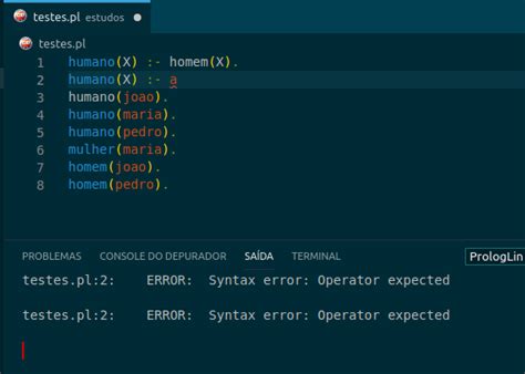 ProLog Linter Showing On Output Console Issue Arthwang Vsc Prolog GitHub