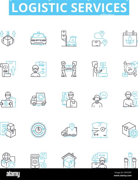 Logisticsmanagement Stock Vector Images Alamy