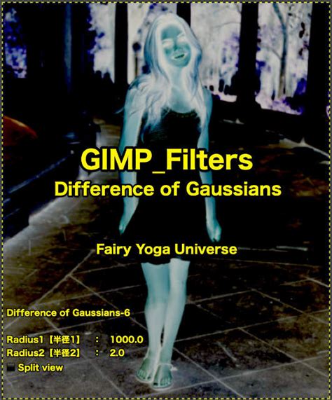 💖gimp For Mac💘gimpフィルター効果filters💚輪郭抽出（edge Detect）ガウス差分【difference
