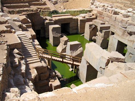 The Osireion A Mystical Site In Abydos Bright Egypt Travel