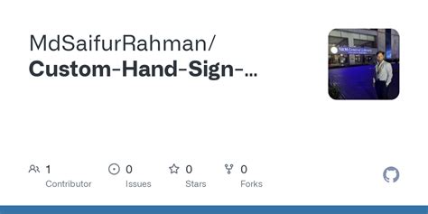custom hand sign recognition train classifier py at main · mdsaifurrahman custom hand sign