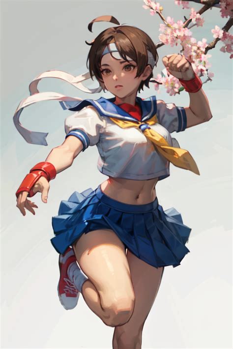 Sakura Kasugano By Avalon9182 On Deviantart