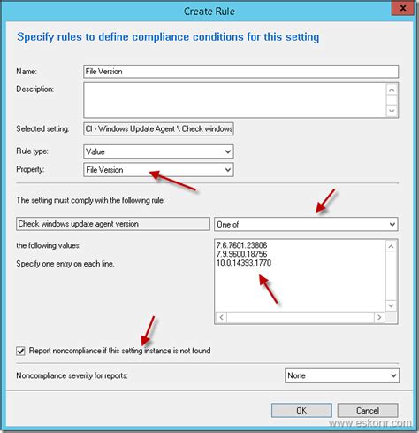 Configmgr How Use Compliance Settings To Check Windows Update Agent