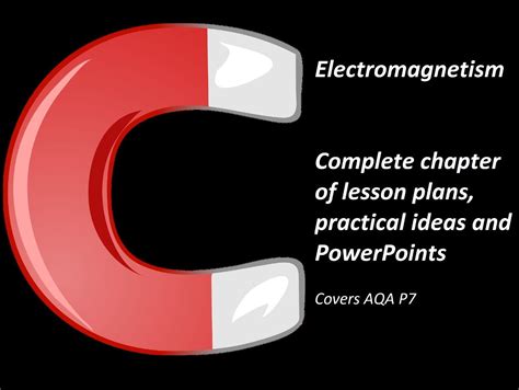 Aqa P7 Electromagnetism Gcse Physics 8 Lesson Plans And Powerpoints Teaching Resources