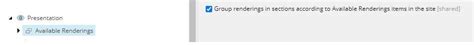 Sharing Available Renderings In Multisite Sxa Rsitecore