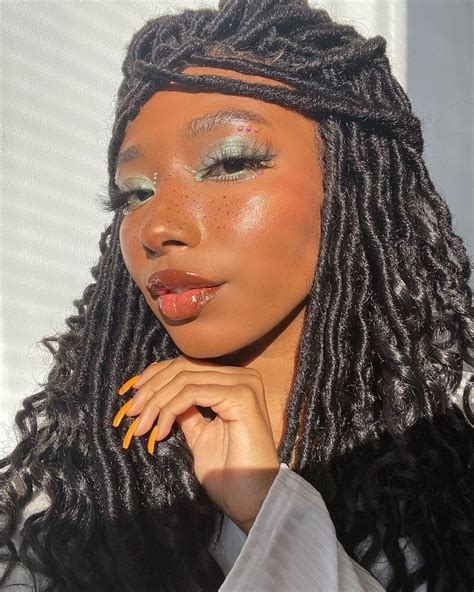 Xtrend Goddess Locs Crochet Hair Curly Faux Locs Crochet Hair Wavy Nu