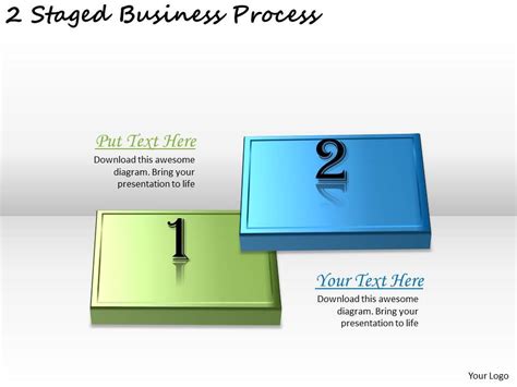 1113 Business Ppt Diagram 2 Staged Business Process Powerpoint Template PowerPoint