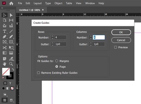 how to create a grid in indesign 3 fast tutorials