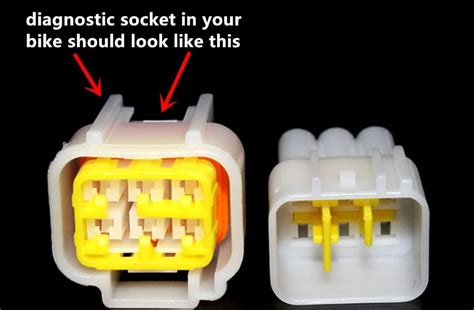 Buy Superobd Fits For Benelli Obd2 Plug Adaptor Delphi Ecu 6 Pin Obd To Obd2 Diagnostic Tool