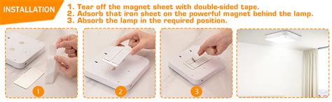 Motion Sensor Led Ceiling Light Dimmbale With Remote Touch Control Timer Rechargeable Led