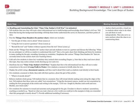 Grade 7 Module 1 Unit 1
