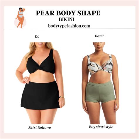 How To Choose Bikinis For The Pear Body Shape Fashion For Your Body Type