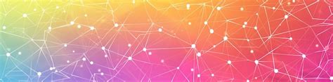 Premium Photo Gradient Network Connection Background