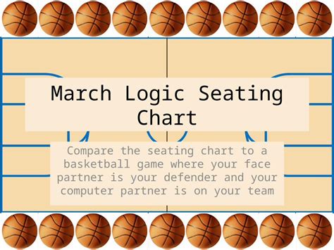 Pptx March Logic Seating Chart Dokumen Tips