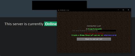 Issue Resolves Server Aternos Community