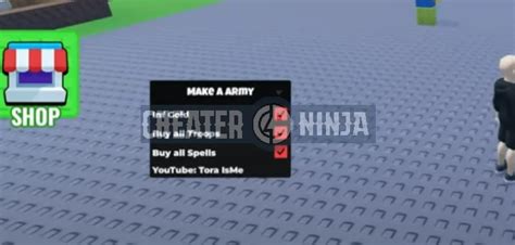 Make A Army Script Roblox Infinite Money Auto Buy All Gui Cheater Ninja