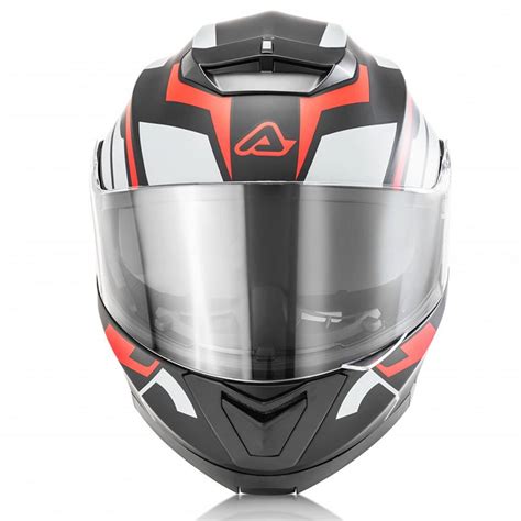 Acerbis Serel Modular Helmet Black Red AC-0023929-323 Modular Helmets ...
