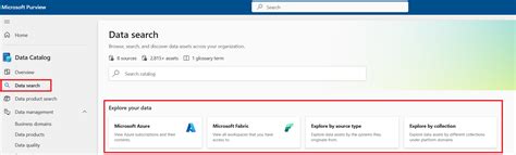 cercare nella unified catalog microsoft learn