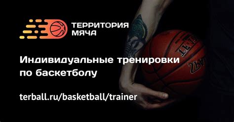 Индивидуальные тренировки по баскетболу Территория мяча