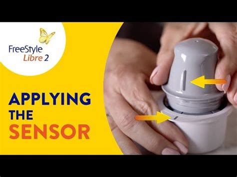 A Person Is Using An Appliance To Apply The Sensor