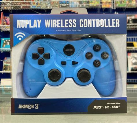 PS Wireless Game Controller Baby Blue Movie Galore