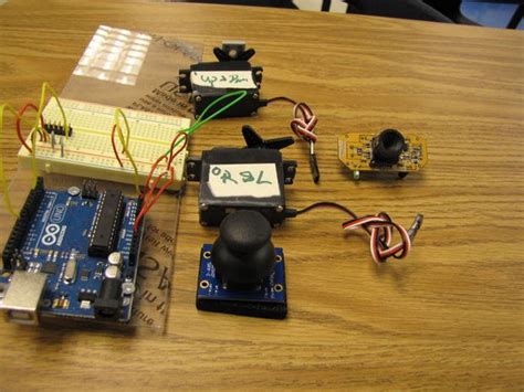 Arduino Servos Thumb Stick Joystick UrukTech