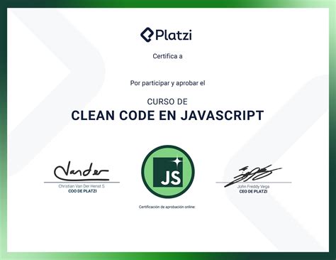 Curso de Clean Code y Buenas Prácticas con JavaScript