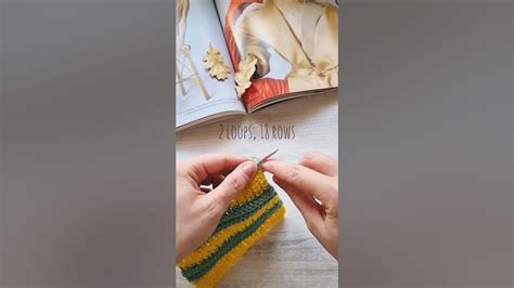 Секционный узор спицами ️🧶knitting Pattern Youtube