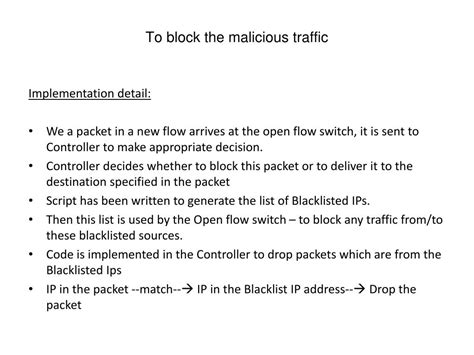 Ppt Traffic Management Openflow Switch On The Netfpga Platform