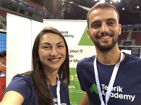 Telerik Academy On Linkedin Career Show е в разгара си Екипът ни те очаква в зала Арена Армеец