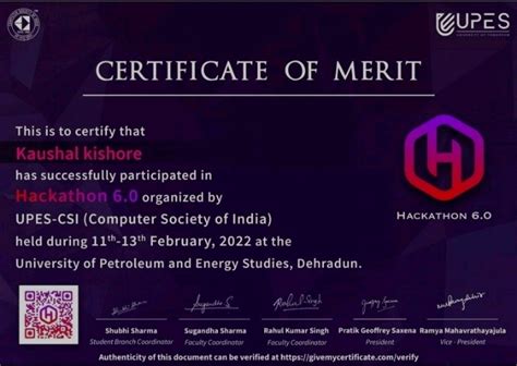 Kaushal Kishore On Linkedin ⭐hey Connections 🥳i Have Recently Participated In Hackathon 60