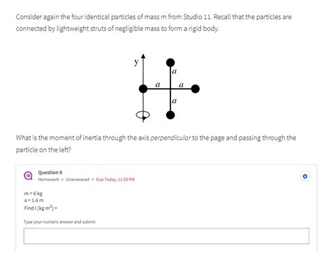 Solved Consider Again The Four Identical Particles Of Mass M