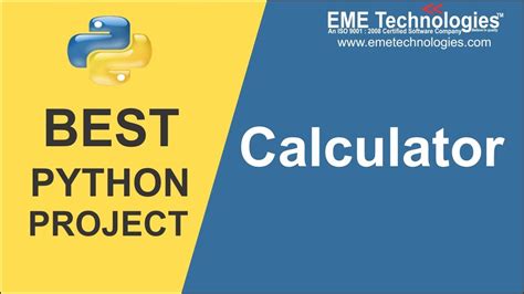How To Create Calculator Project In Python College Projects Download With Source Code Youtube