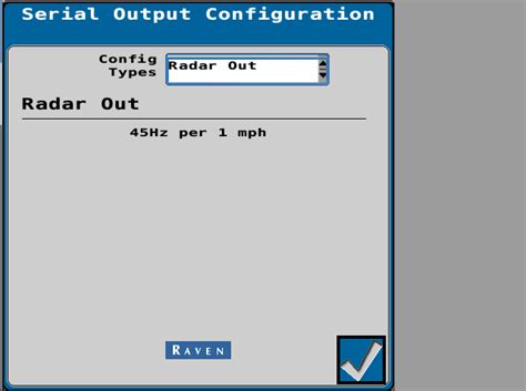 GPS Serial Output