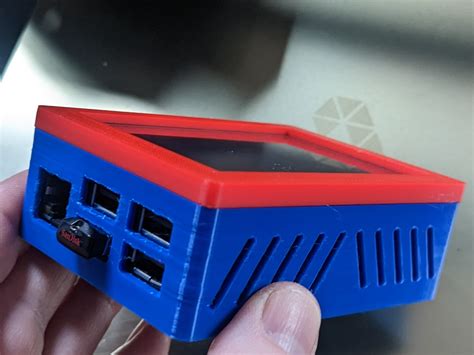 Compact 3d Printed Raspberry Pi 3 Case With 35 Lcd Tft Touch Screen