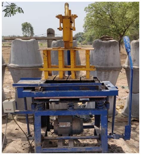 Admixed Adobe Block Manufacturing Machine Download Scientific Diagram