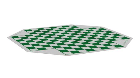 Checkers Board For 4 Players 3d Model 19 3ds Blend C4d Fbx Max