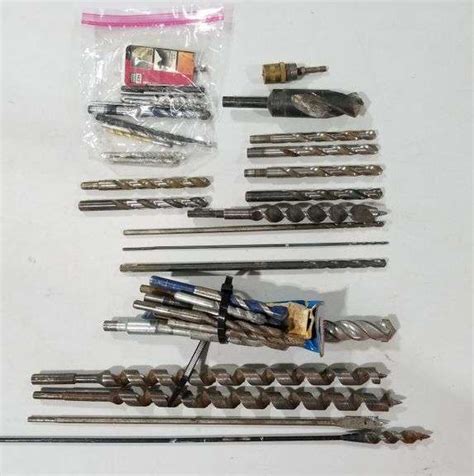 Assorted Drill Bits Adam Marshall Land Auction LLC Assorted Drill Bits Adam Marshall Land Auction LLC