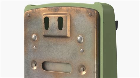 빈티지 그린 로터리 다이얼 벽면 전화기 3d 모델 34 3ds Blend C4d Fbx Max Ma Lxo Obj Free3d