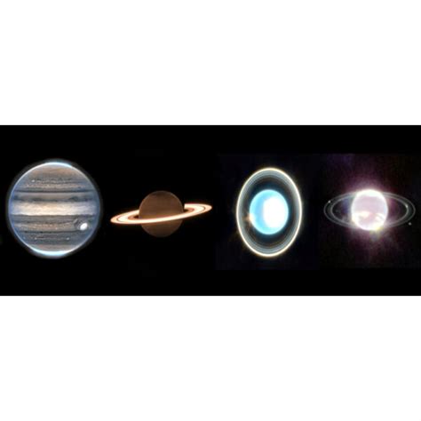 더쿠 제임스 웹 우주망원경으로 본 행성 네 개