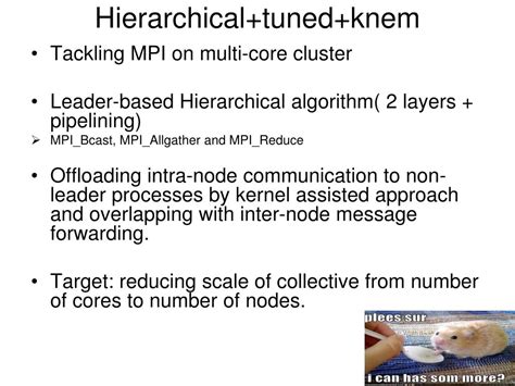 Ppt Kernel Assisted Mpi Communication On Multi Core Clusters Powerpoint Presentation Id4523456