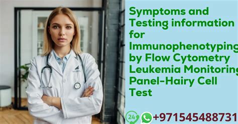 Symptoms And Testing Information For Immunophenotyping By Flow Cytometry