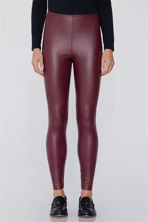 Thermo Leggings In Lederoptik Leggings Damen Tezenis Outlet